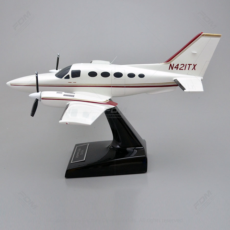 Custom-Built Cessna 421C Golden Eagle Model Airplane | Factory Direct ...