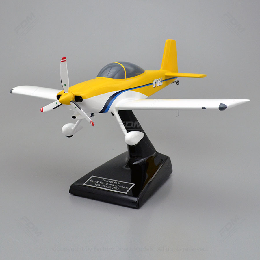 Custom-Built Van's Aircraft RV-8 Model Airplane | Factory Direct Models