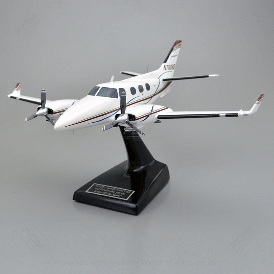 Custom-Built Beech A60 Duke Model Airplane | Factory Direct Models