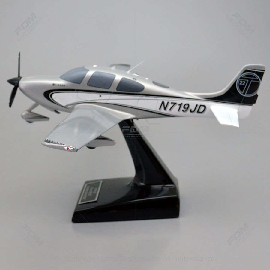 Custom-Built Cirrus SR22T Model Airplane | Factory Direct Models