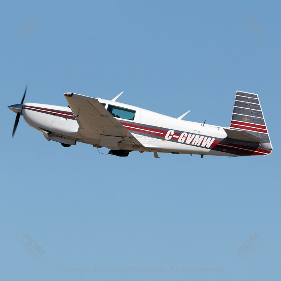 Custom-Built Mooney M20K 231 Model Airplane | Factory Direct Models