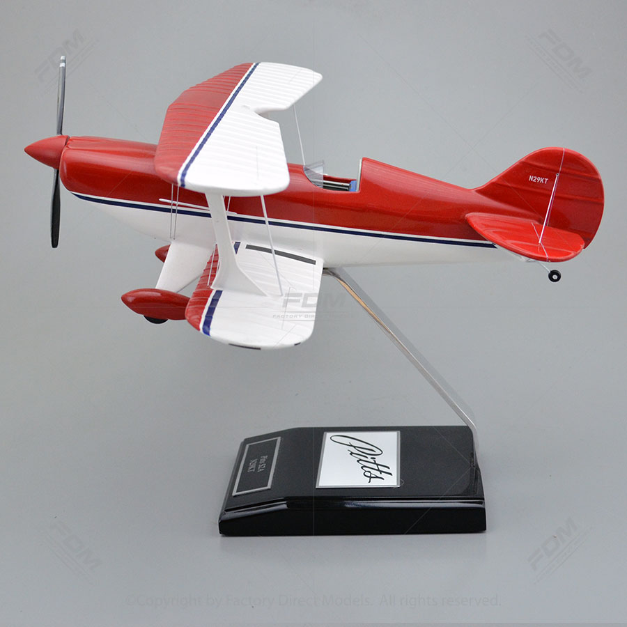 Custom-Built Pitts S-2A Model Airplane with a Detailed Interior ...