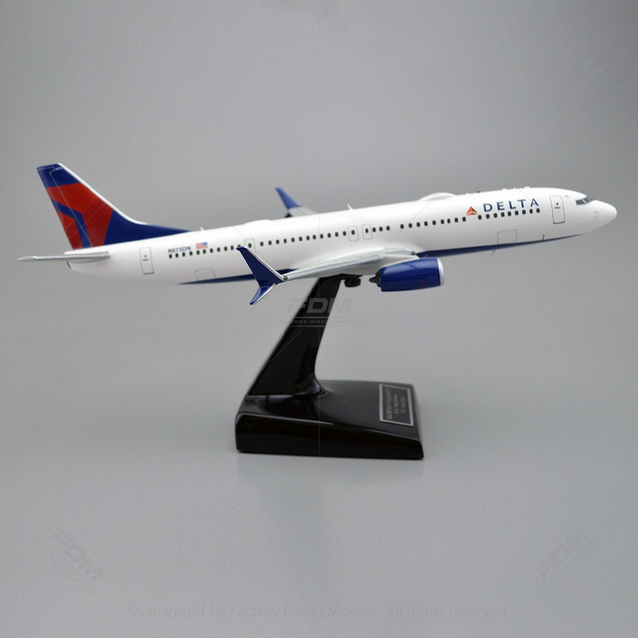 Custom-Built Boeing 737-932(ER) Delta Air Lines Model Airplane ...