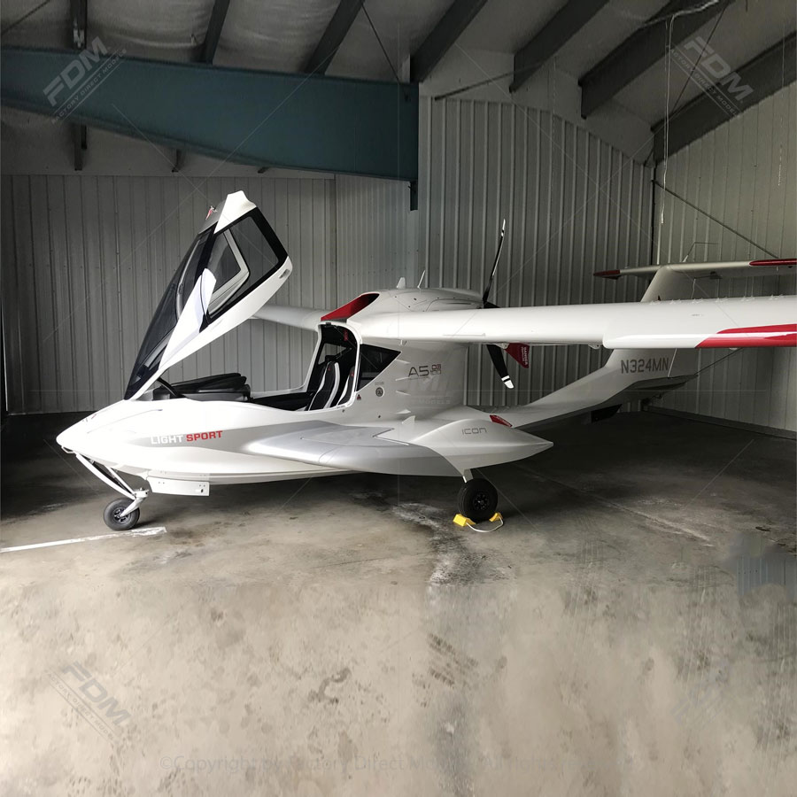 Custom-Built Icon A5 Model Airplane with a Detailed Interior | Factory ...