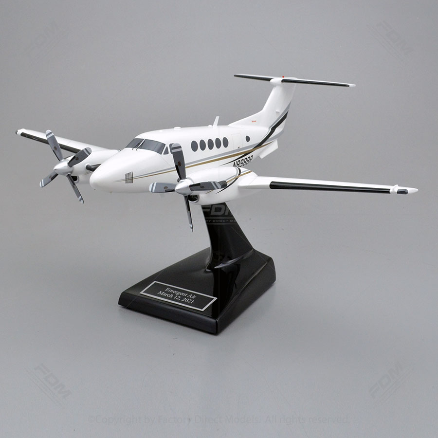 Custom-Built Beechcraft King Air B200 Model Airplane | Factory Direct ...