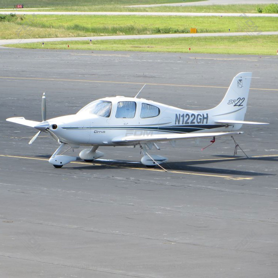 Custom-Built Cirrus SR22 Model | Factory Direct Models