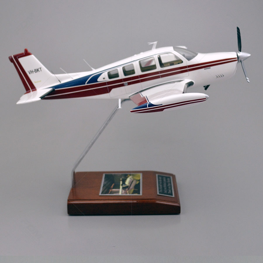Custom-Built Beech A36 Bonanza Airplane Model | Factory Direct Models