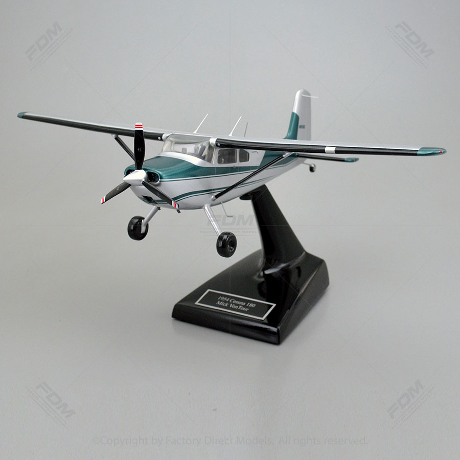 Custom-Built Cessna 180 Skywagon Airplane Model | Factory Direct Models