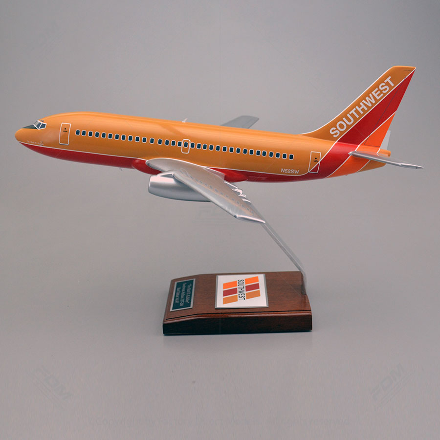 Custom-Built Southwest Airlines Boeing 737-2H4 Airplane Model | Factory ...