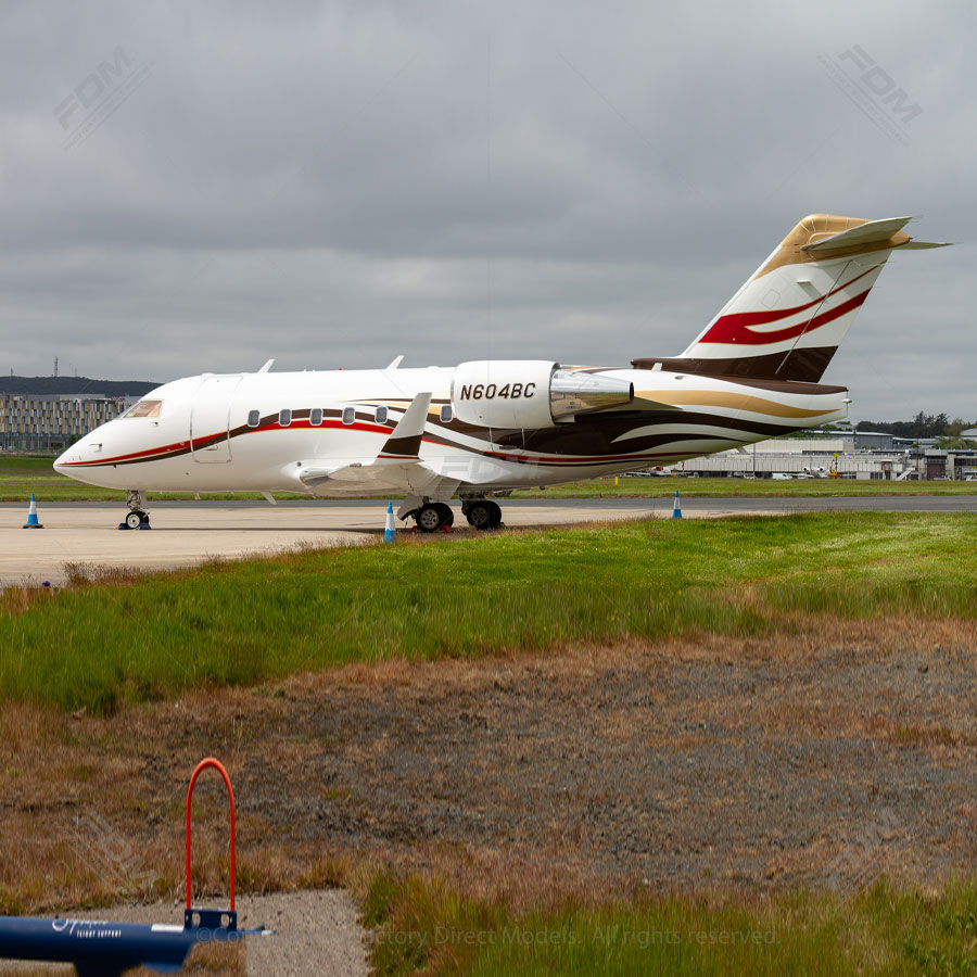 Custom-Made Bombardier Challenger 604 Airplane Model | Factory Direct ...