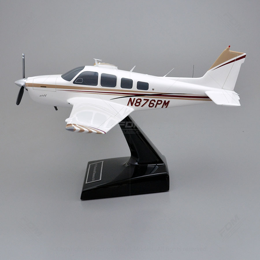 Custom-Made Beech A36 Bonanza Airplane Model | Factory Direct Models