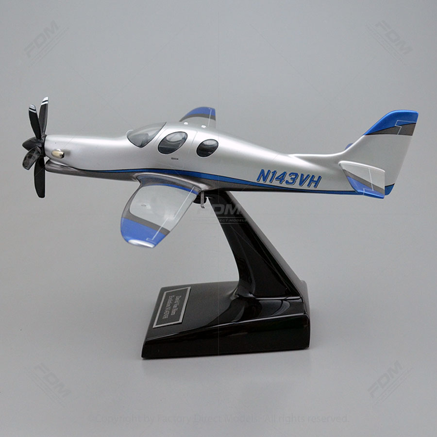 Custom-Made Lancair Evolution Airplane Model with a Detailed Interior ...