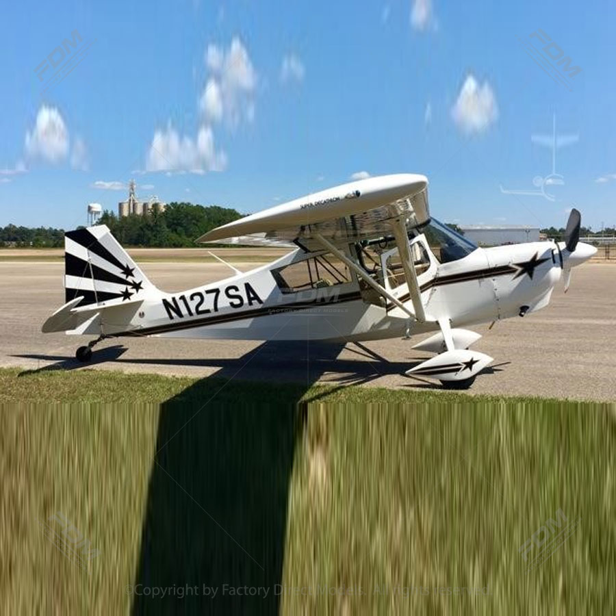 Custom-Built American Champion 8KCAB Super Decathlon Model Airplane ...