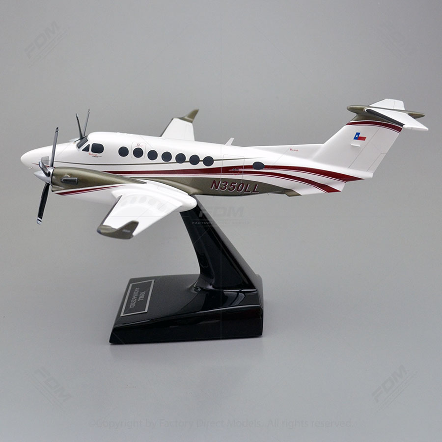 Custom-Built Beechcraft 300 Super King Air Airplane Model | Factory ...