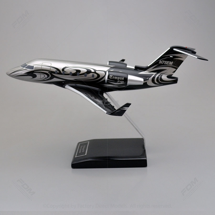 Custom-Built Bombardier Challenger 601-3R Airplane Model | Factory ...