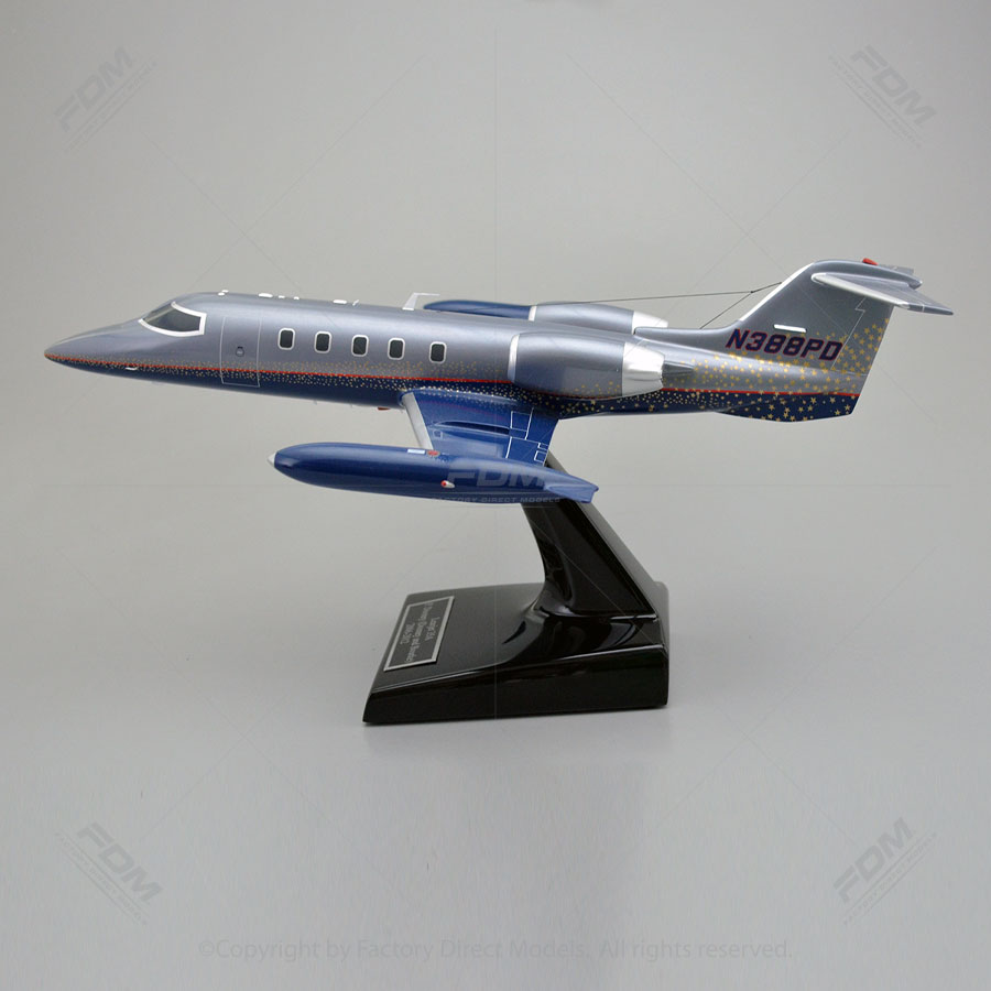 Custom-Built Learjet 35A Airplane Model | Factory Direct Models