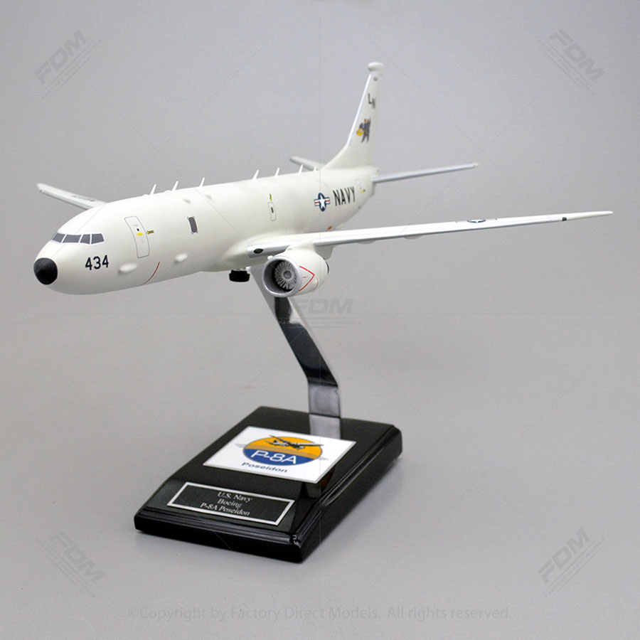 Custom-Built Boeing P-8A Poseidon US Navy Airplane Model | Factory ...