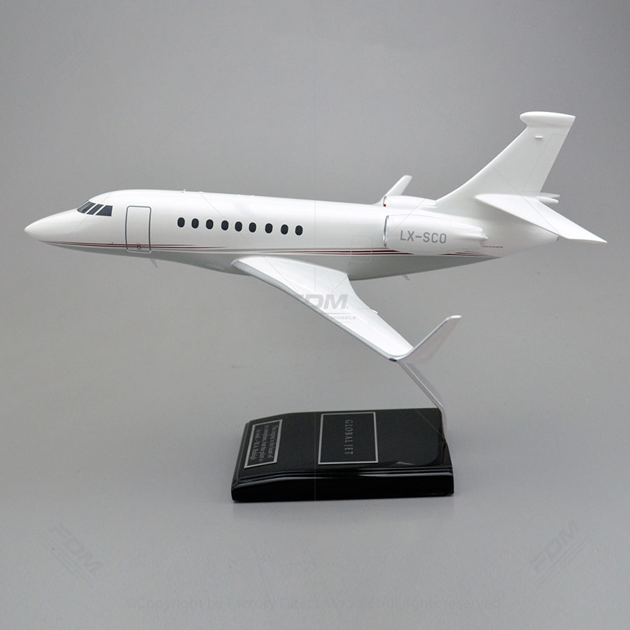Custom-Built Dassault Falcon 2000LX Aircraft Model | Factory Direct Models