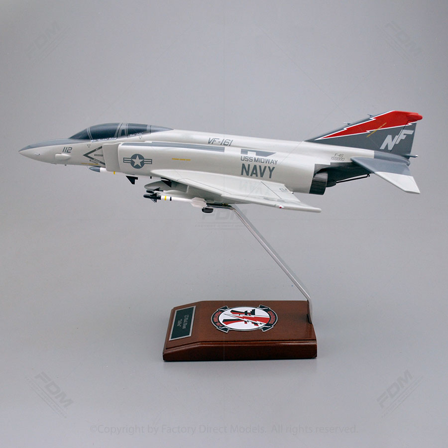 Custom-Built McDonnell Douglas F-4S Phantom II VFA-161 Aircraft Model ...