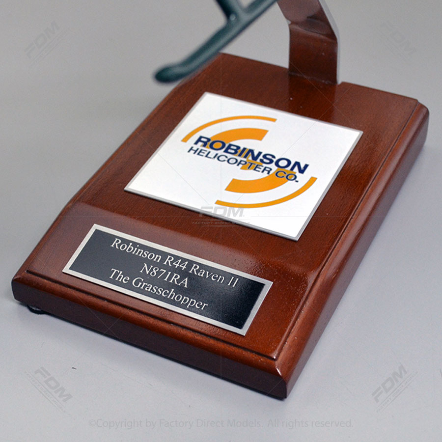 Custom-Built Robinson R44 Raven II Helicopter Model with a Detailed ...