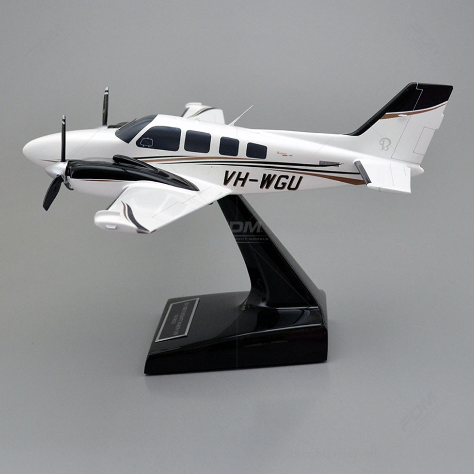 Custom-Built Beech G58 Baron Airplane Model | Factory Direct Models