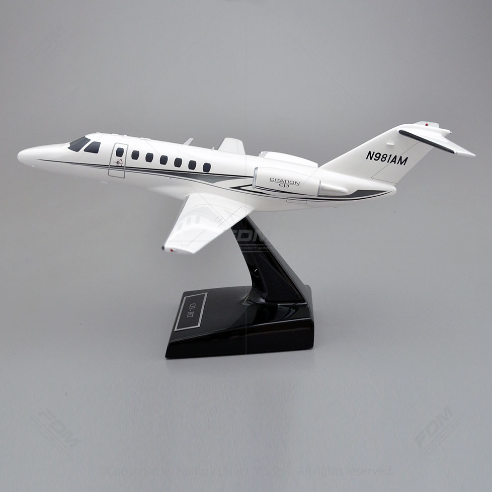 Custom-Built Cessna Citation CJ3 Airplane Model | Factory Direct Models
