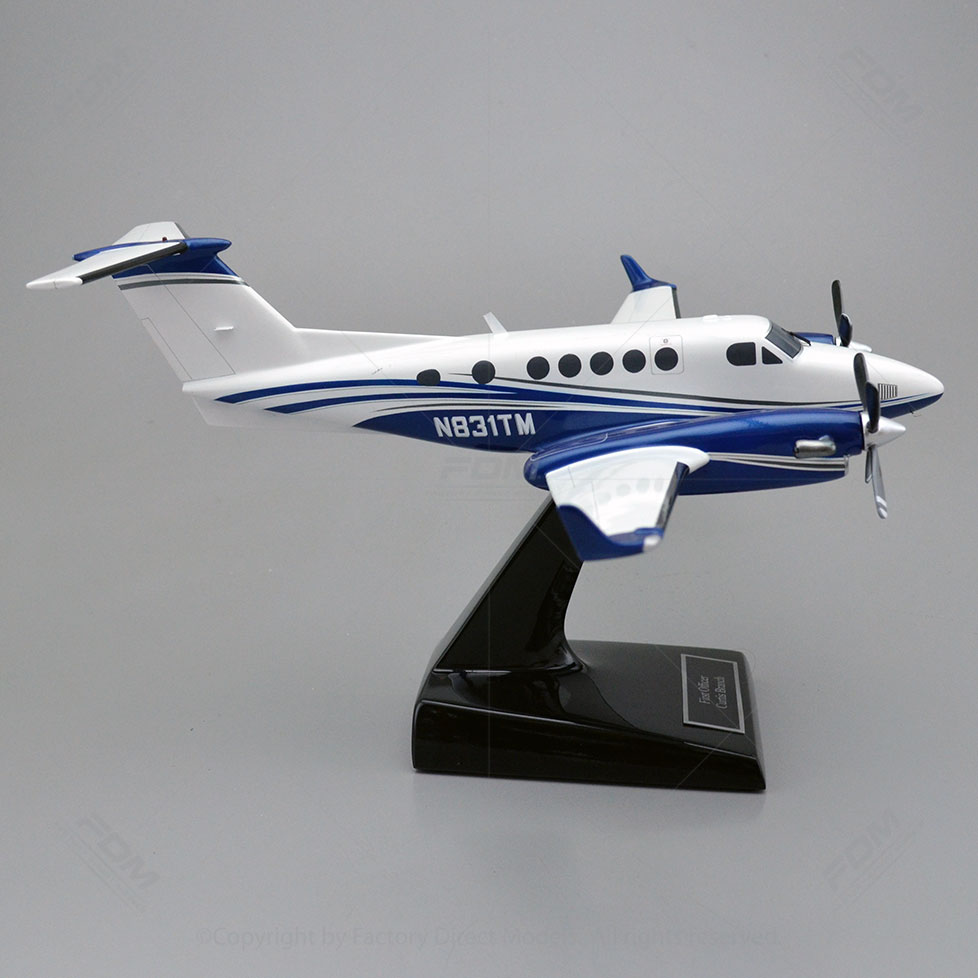 Custom-Built Beech B200 Super King Air Airplane Model | Factory Direct ...