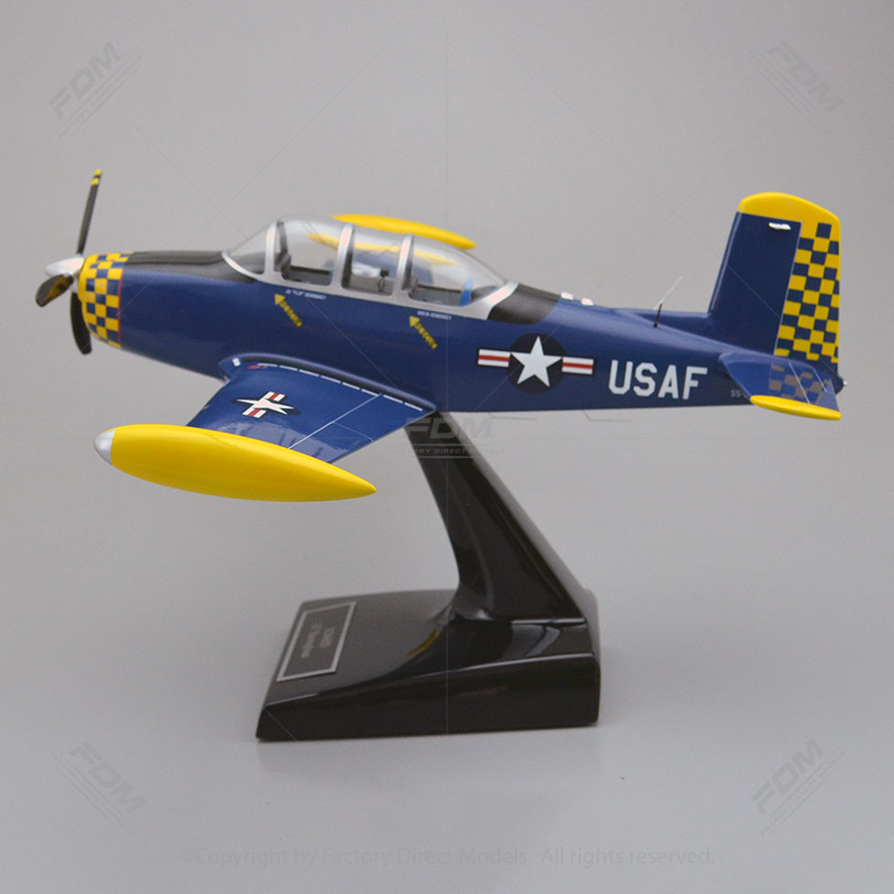 Custom-Built Beech T-34A Mentor Airplane Model with a Detailed Interior ...