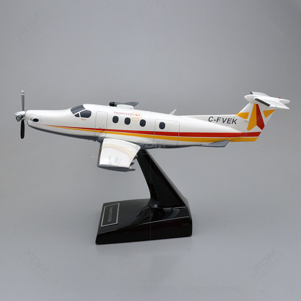 Custom-Built Pilatus PC12 North Star Air Airplane Model | Factory ...