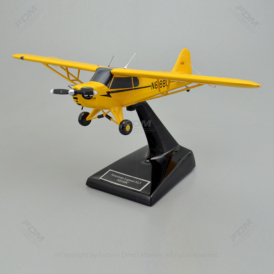 Custom-Built American Legend Cub AL3 Airplane Model | Factory Direct Models