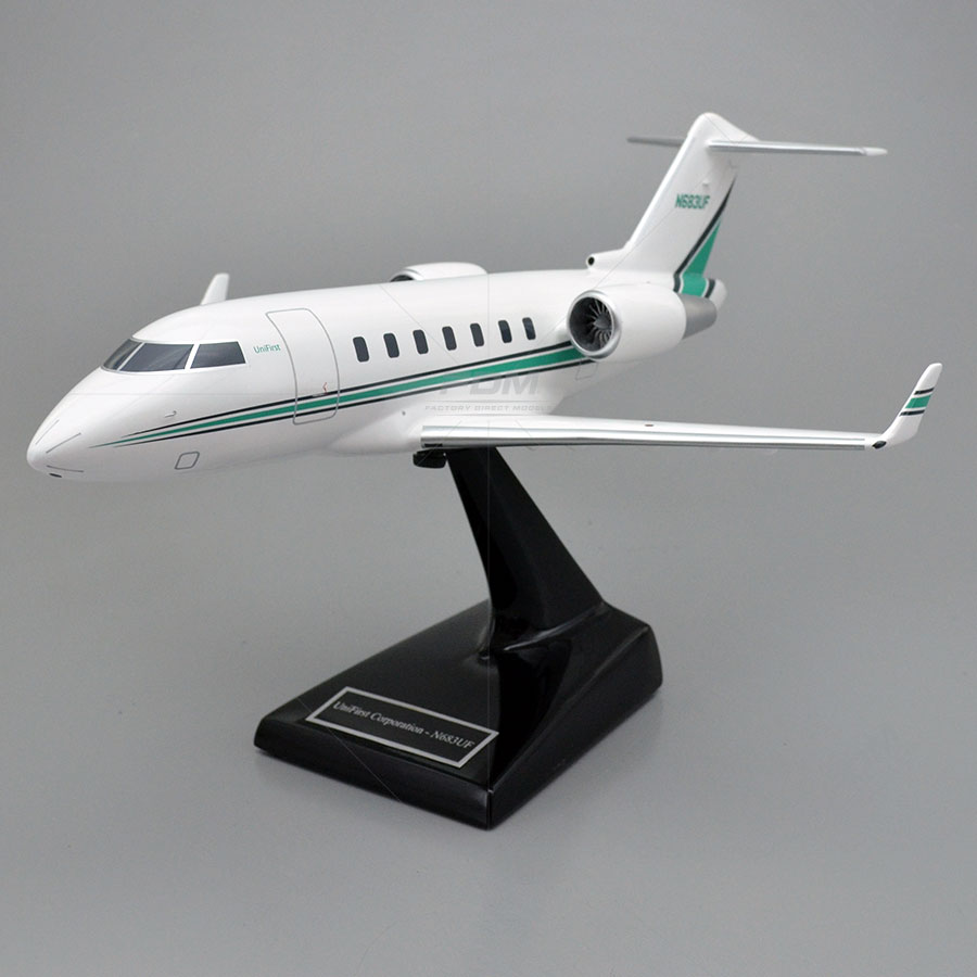 Custom-Built Bombardier Challenger 600 Airplane Model | Factory Direct ...