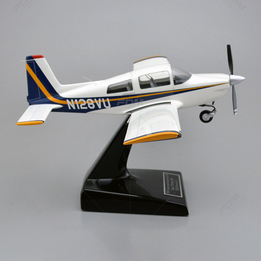 Custom-Built American General AG-5B Tiger Airplane Model with a ...