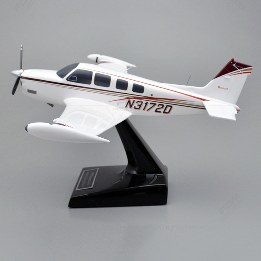 Custom-Built Beech A36 Bonanza Airplane Model | Factory Direct Models