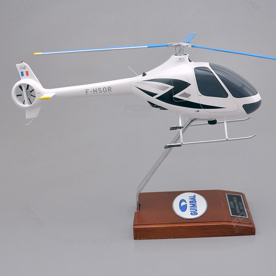 Custom-Built Guimbal Cabri G2 Model Helicopter | Factory Direct Models