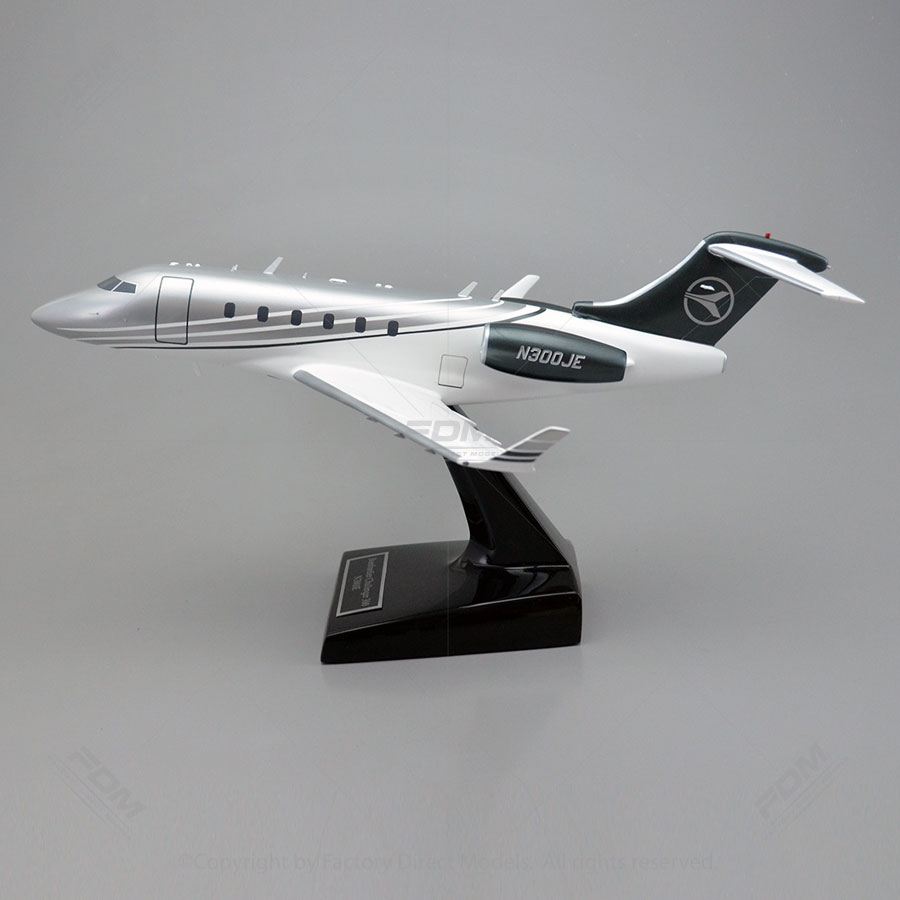 Custom-Built Bombardier Challenger 300 Model Airplane | Factory Direct ...