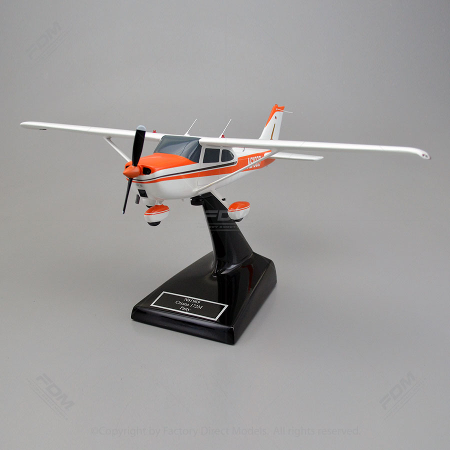 Custom-Built Cessna 172M Skyhawk Model Airplane | Factory Direct Models