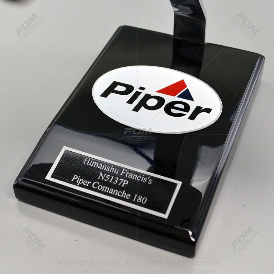 Custom-Built Piper PA-24 Comanche Model Airplane | Factory Direct Models