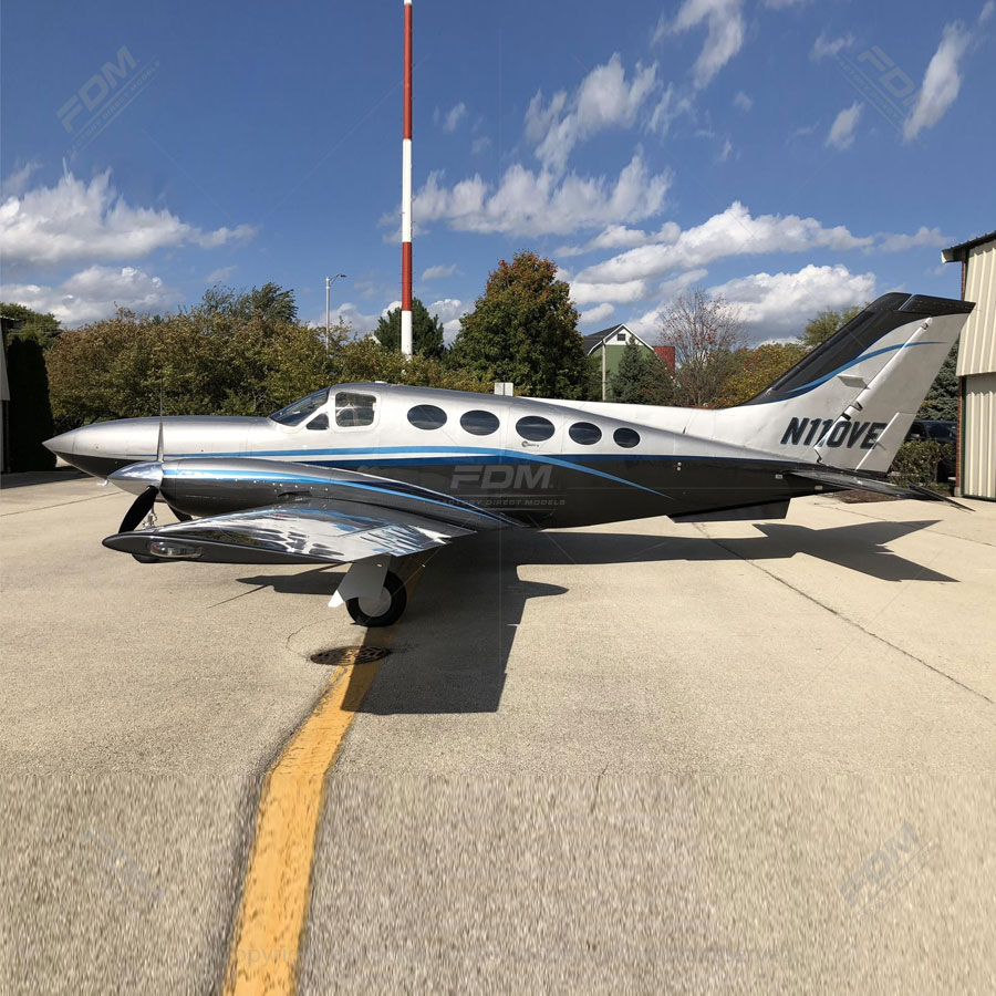 Custom-Built Cessna 414A Chancellor Model Plane | Factory Direct Models