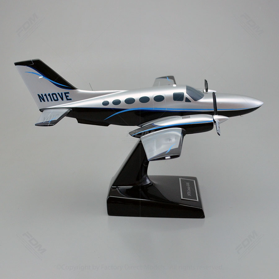 Custom-Built Cessna 414A Chancellor Model Plane | Factory Direct Models