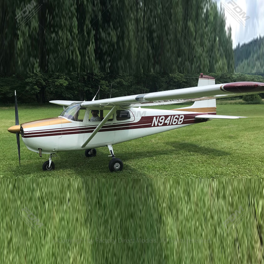 Custom-Built Cessna 175 Skylark Model Plane | Factory Direct Models