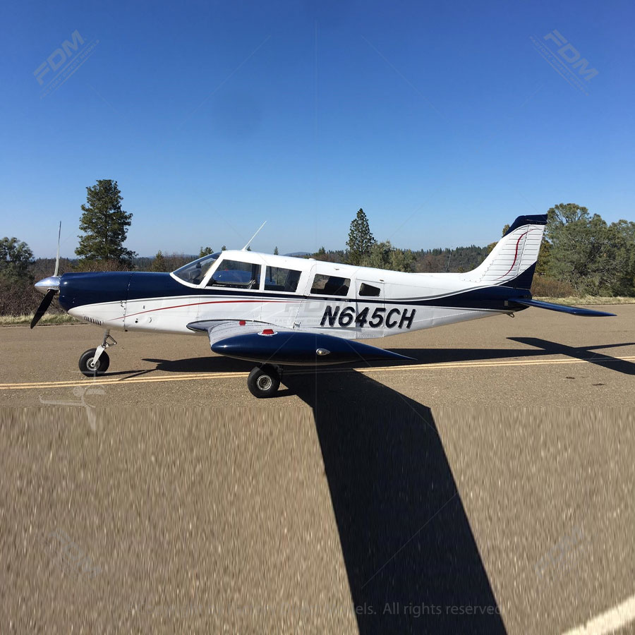 Custom-Built Piper PA-32 Cherokee Six Model Plane | Factory Direct Models