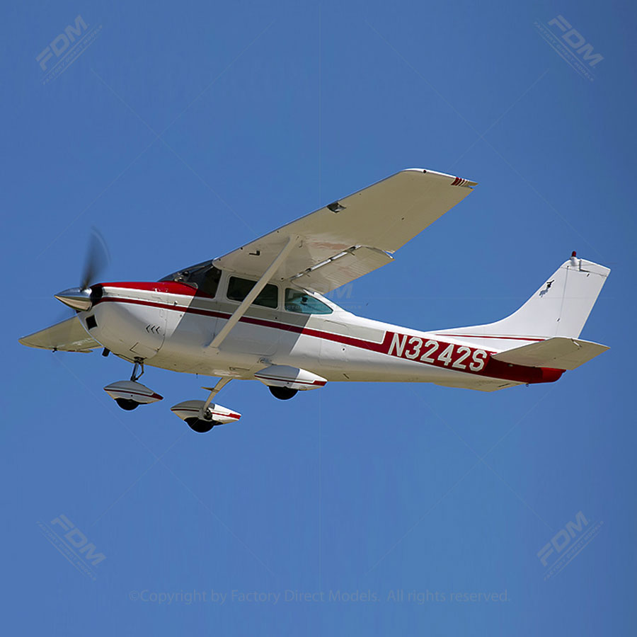 Custom-Made Cessna 182 Skylane Model Plane | Factory Direct Models