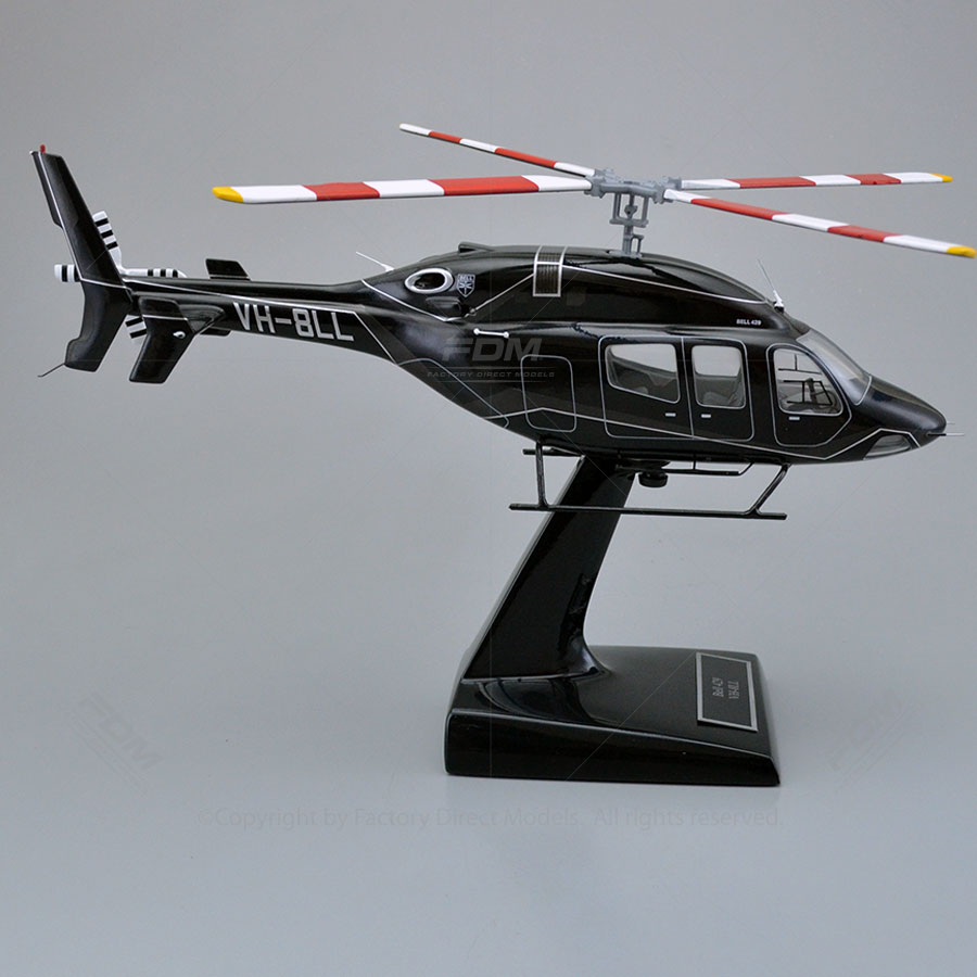 Custom-Made Bell 429 GlobalRanger Model Helicopter | Factory Direct Models
