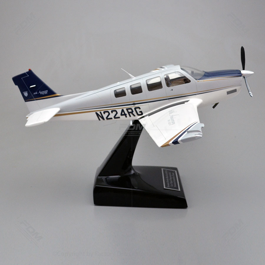 Custom-Made Beech G36 Bonanza Model Plane | Factory Direct Models
