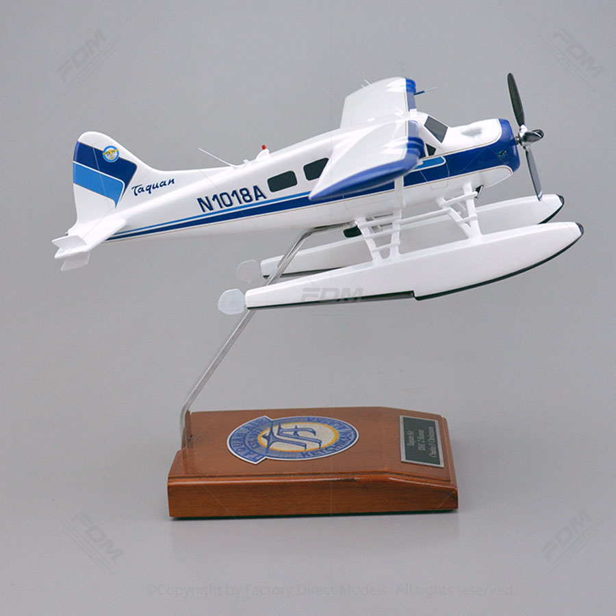 Custom-Made de Havilland Canada DHC-2 Beaver Taquan Air Model Plane ...