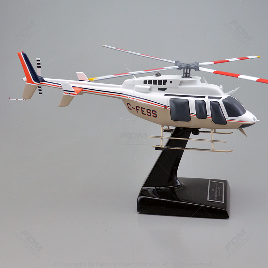 Custom-Made Bell 407 J.D. Irving Forest Patrol Model Helicopter ...