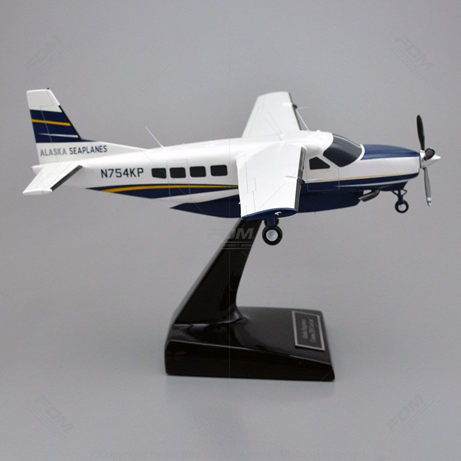 Custom-Made Cessna 208B Grand Caravan Model Plane | Factory Direct Models