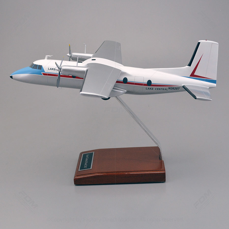 Custom-Made Nord N-262A-12 Lake Central Airlines Model Plane | Factory ...