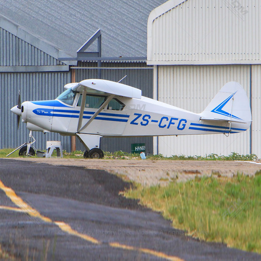 Custom-Made Piper PA22-150 Tri-Pacer Model Plane | Factory Direct Models