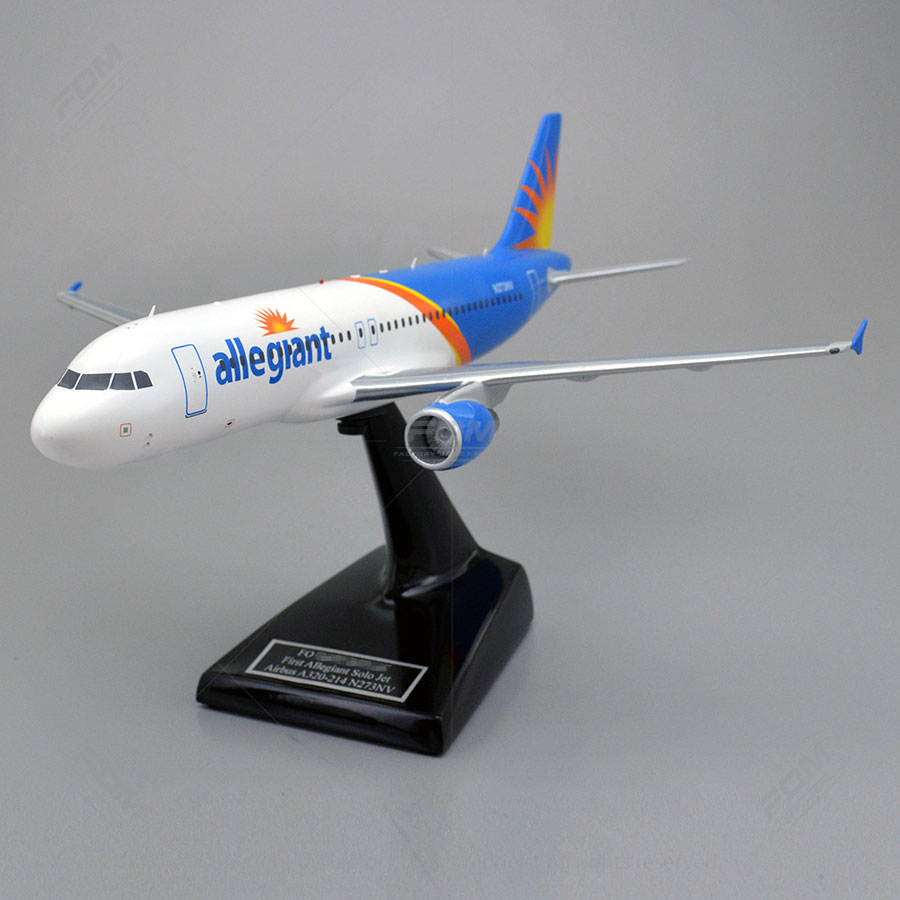 Custom-Made Airbus A320-214 Allegiant Air Airplane Model | Factory ...